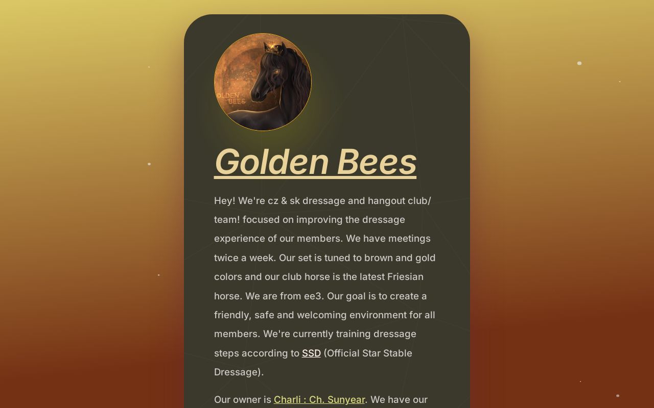 Golden Bees Link